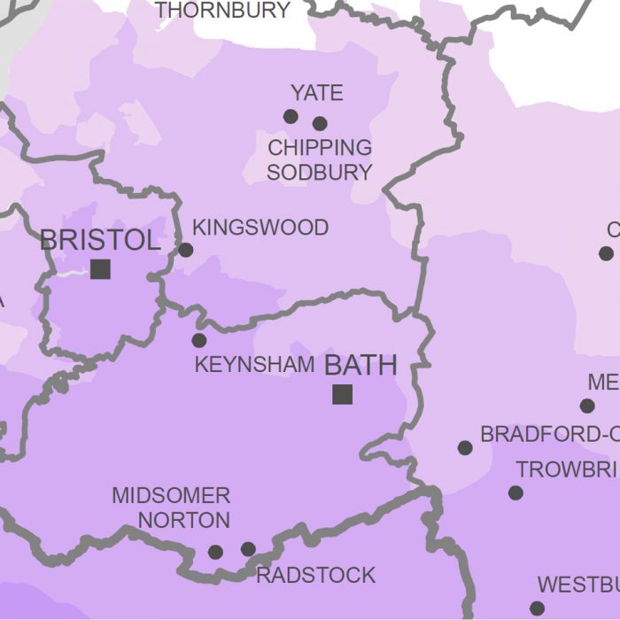 Drive Time Map - Management Consultancy - gi Perspective