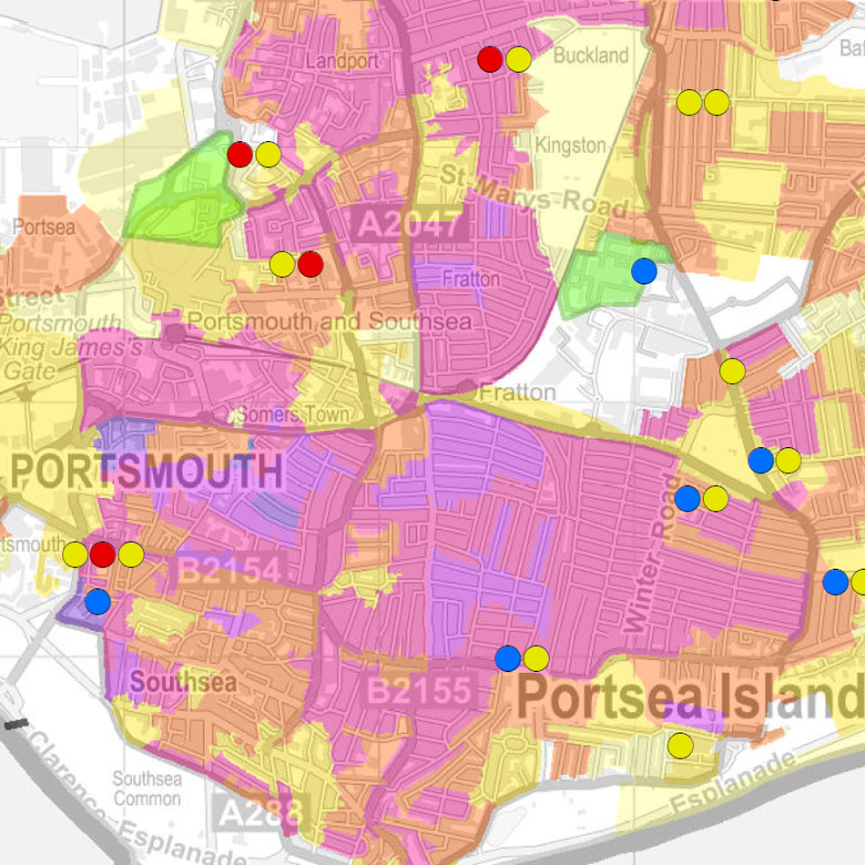 GIS Mapping - Girlguiding South West England - gi Perspective