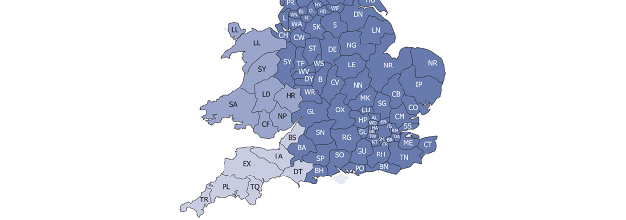 Interactive Delivery Areas and Charges Map - gi Perspective
