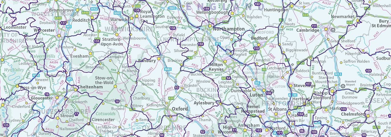 Optimization of operational territories for UK and Ireland - gi Perspective