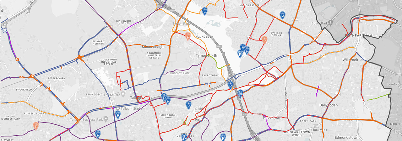 Active Travel Map for South Dublin County Council - gi Perspective