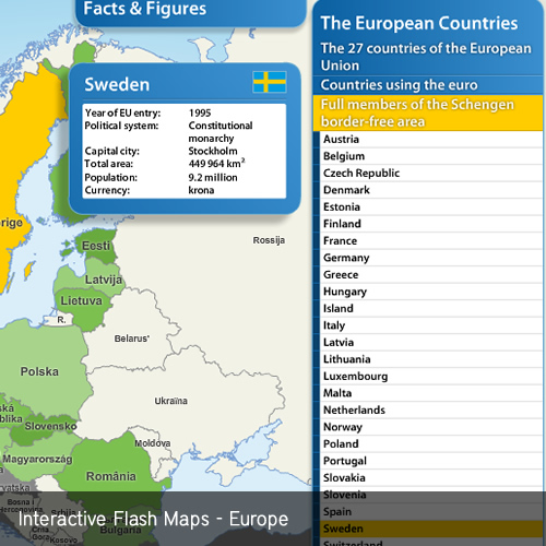 Interactive Maps - European Union - gi Perspective