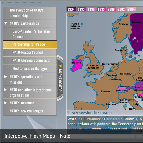 Interactive Maps - NATO - gi Perspective